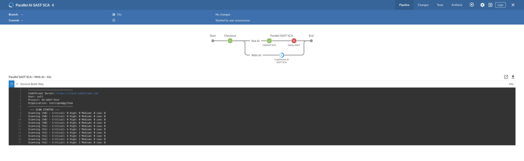 Jenkins Parallel Stages with Declarative Pipeline running AI SAST and ... Jenkins Parallel Stages with Declarative Pipeline running AI SAST and ...